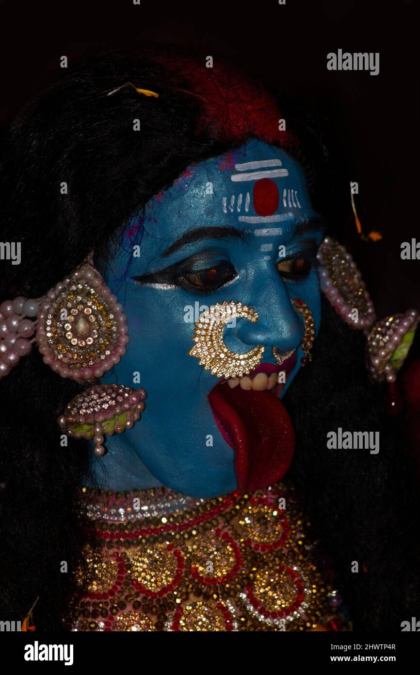 Hindu goddess of destruction immagini e fotografie stock ad alta ...