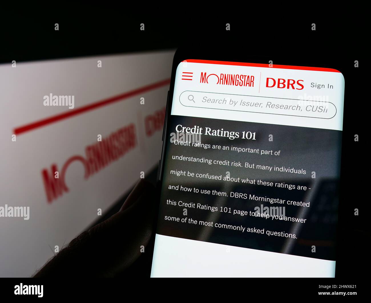 Agenzia di rating del credito dbrs morningstar immagini e fotografie ...