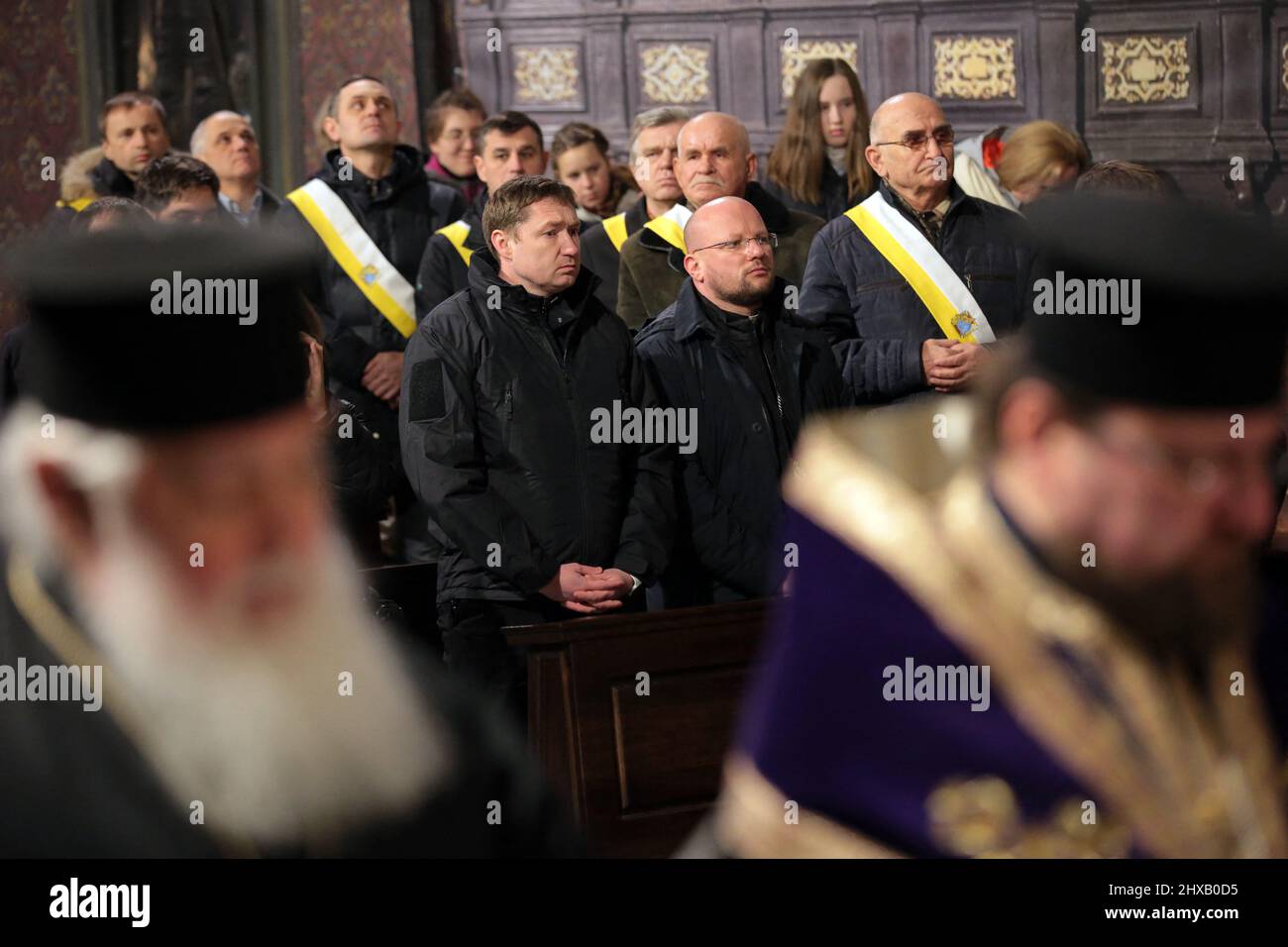 Lviv, Ucraina. 10th Mar 2022. LVIV, UCRAINA - 10 MARZO 2022 - Capo dell ...
