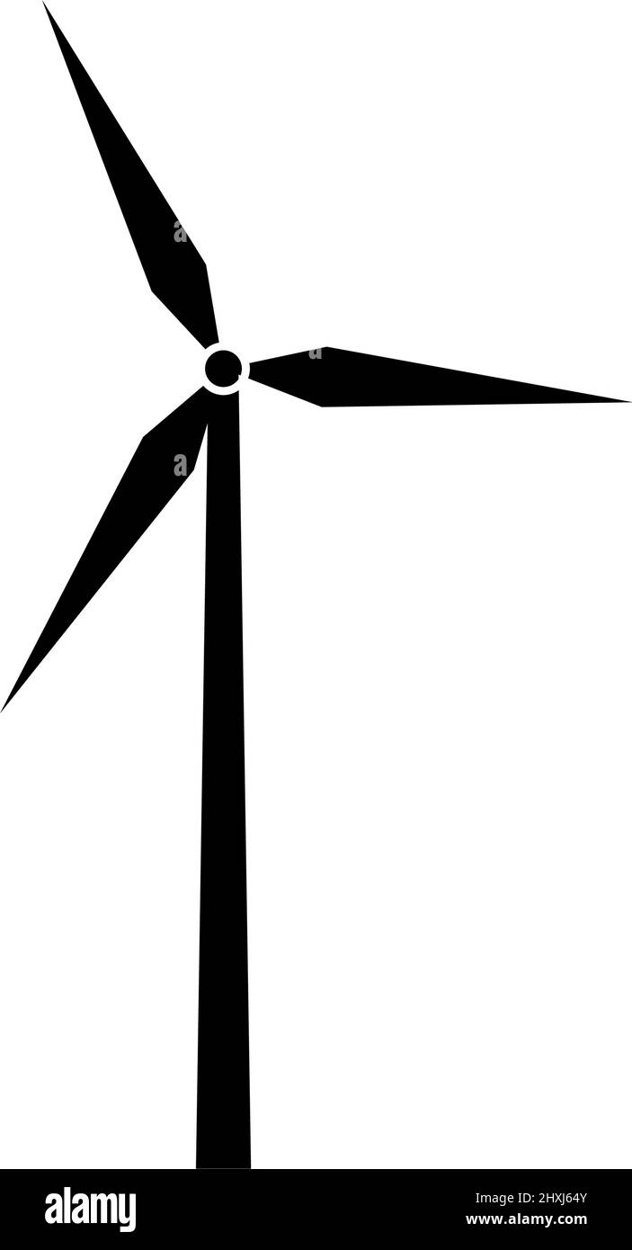 Sfondo di disegno del mulino a vento Foto e Immagini Stock in Bianco e ...