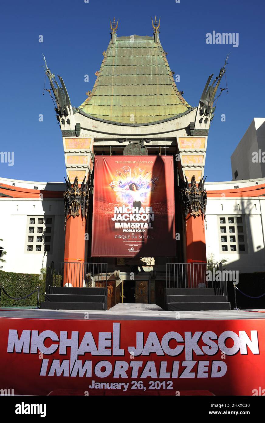La tenuta di michael jackson festeggia immagini e fotografie stock ad ...