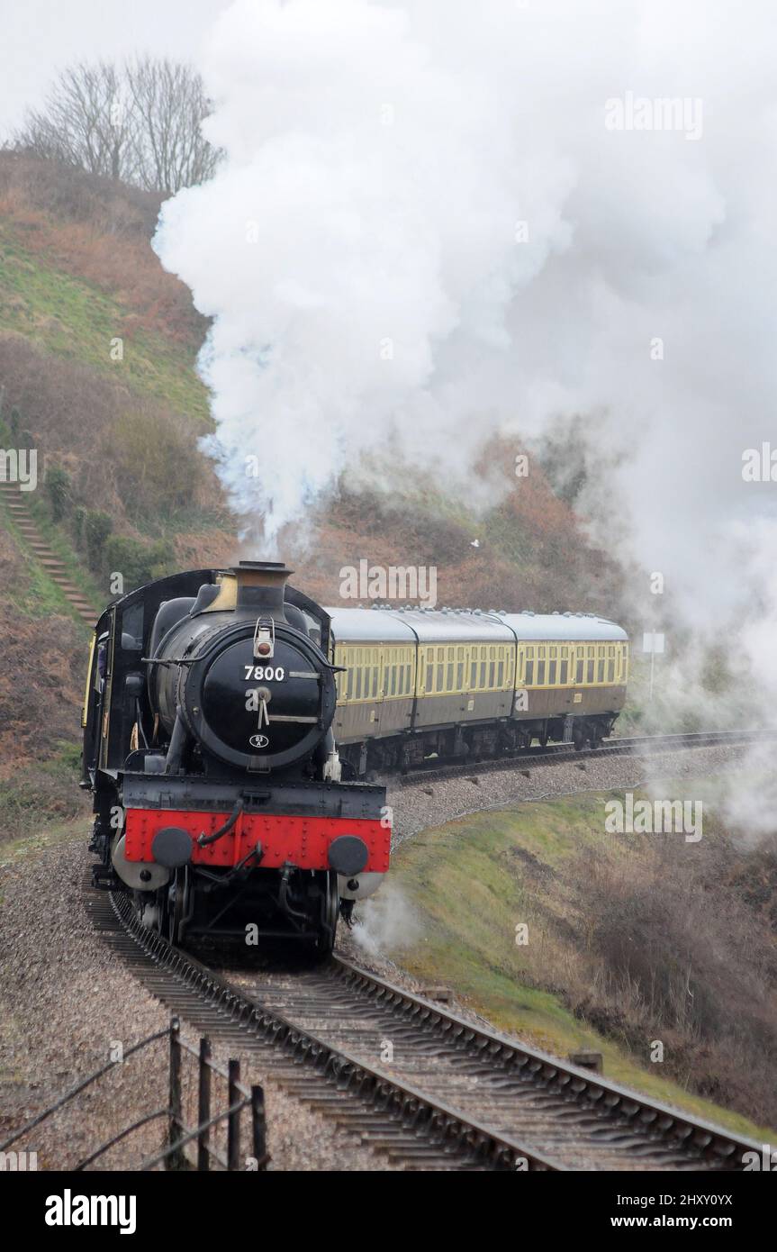 'Lydham Manor' (che corre come pioniere della classe 7800 'Torquay ...