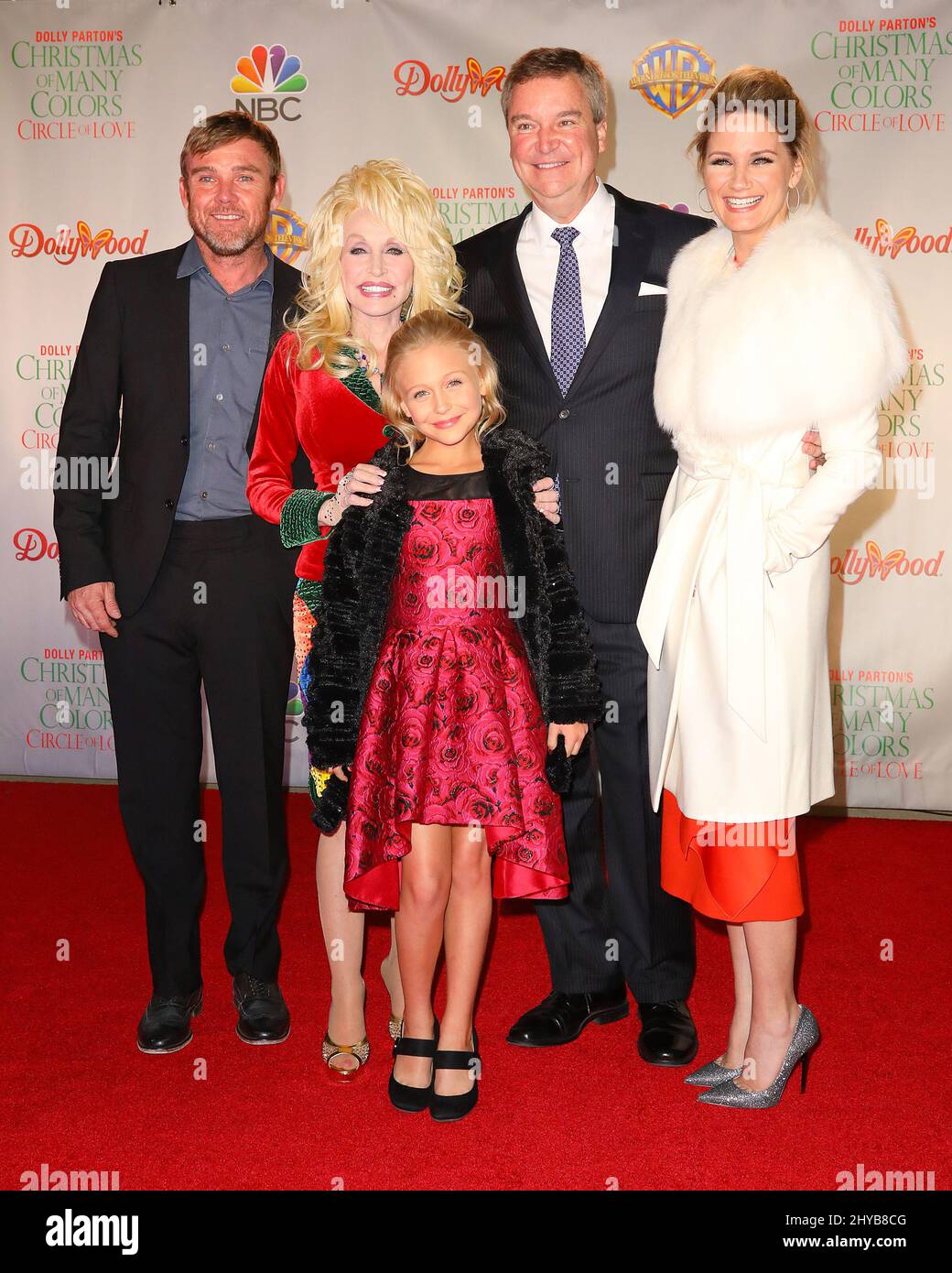 Ricky Schroder e Dolly Parton e Alyvia Alyn Lind e Sam Haskell e ...