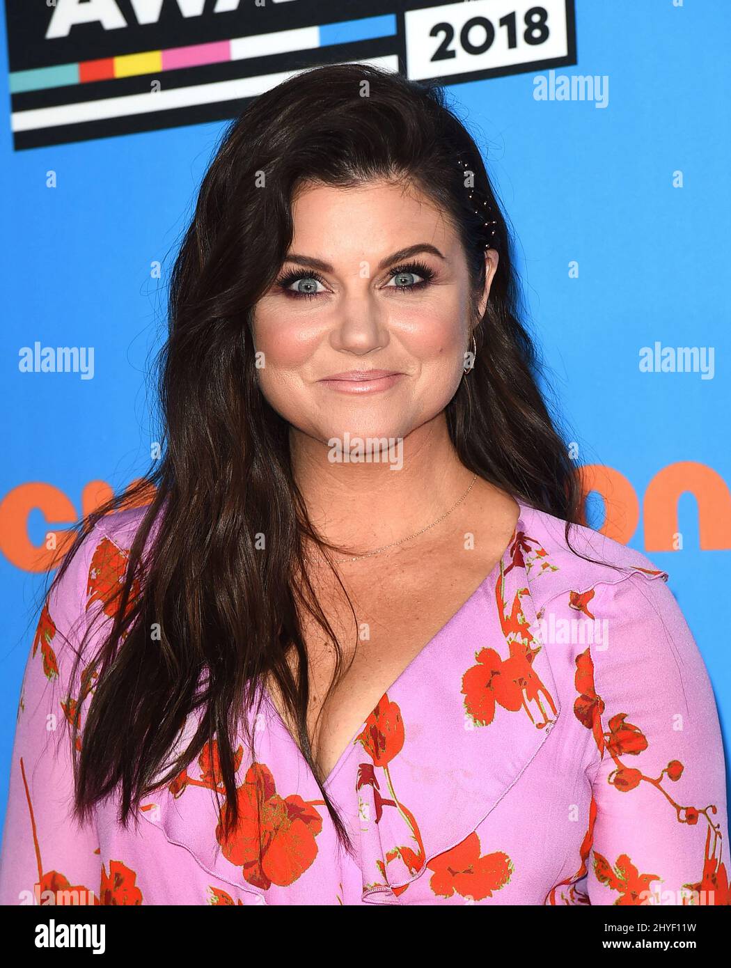 Tiffani Thiessen ai Kids' Choice Awards 2018 di Nickelodeon tenutisi al Forum il 24 marzo 2018 a ...