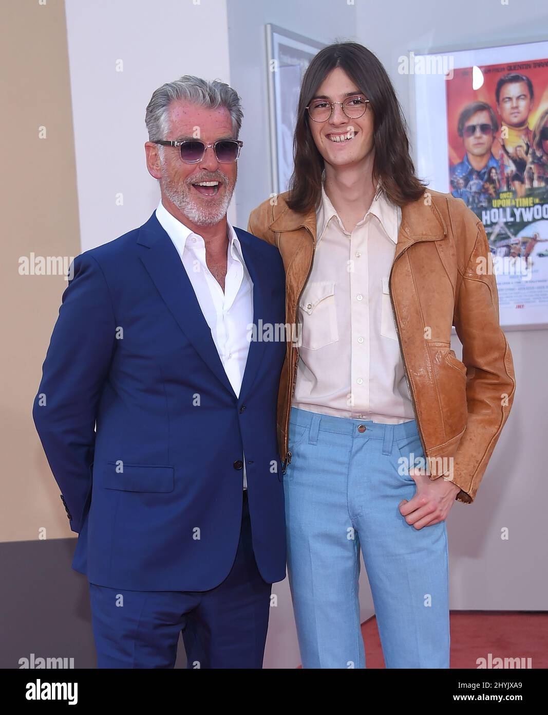 Pierce brosnan and dylan brosnan immagini e fotografie stock ad alta ...