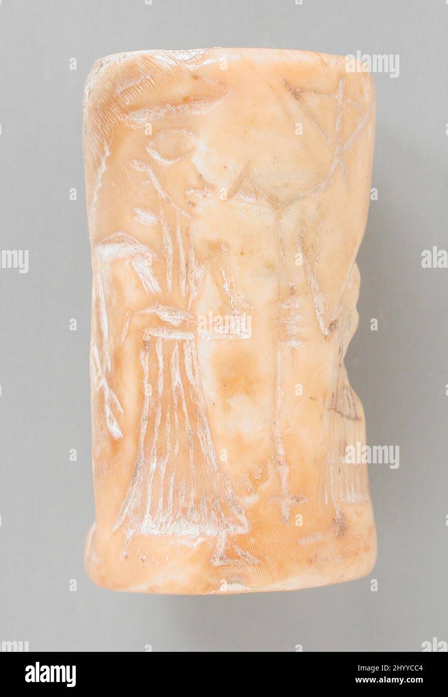 Serpentine cylinder seal mesopotamia immagini e fotografie stock ad ...