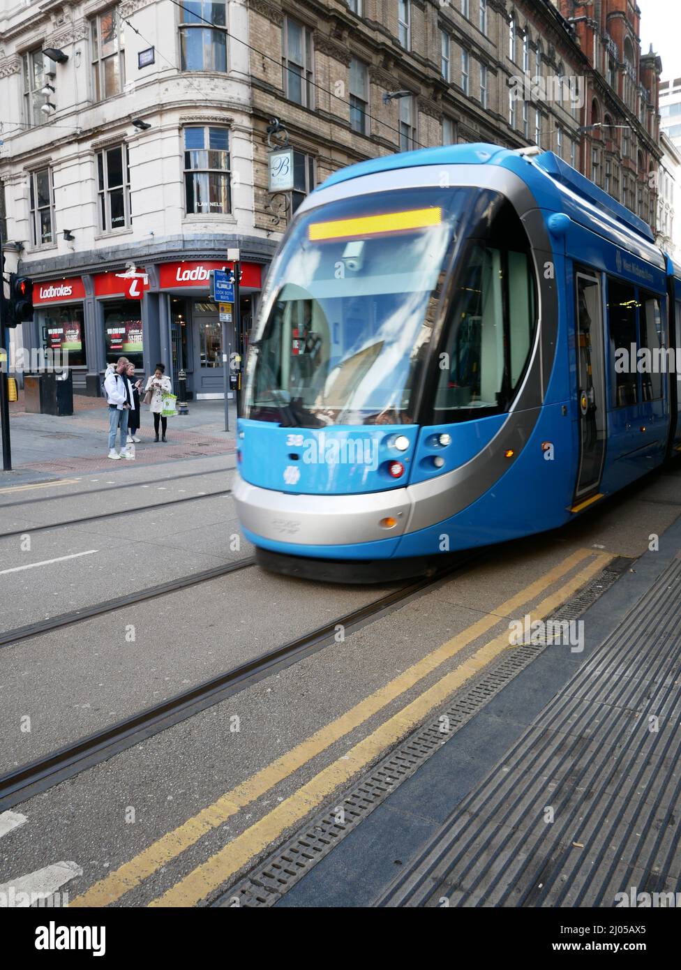 West midlands metro tram birmingham immagini e fotografie stock ad alta ...