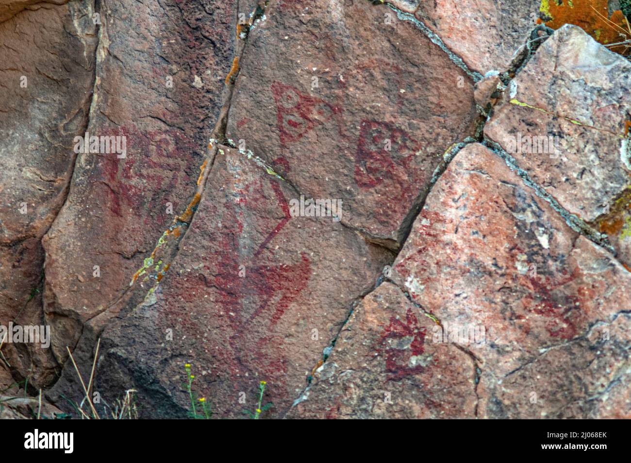 Pitture rupestri aborigene immagini e fotografie stock ad alta ...