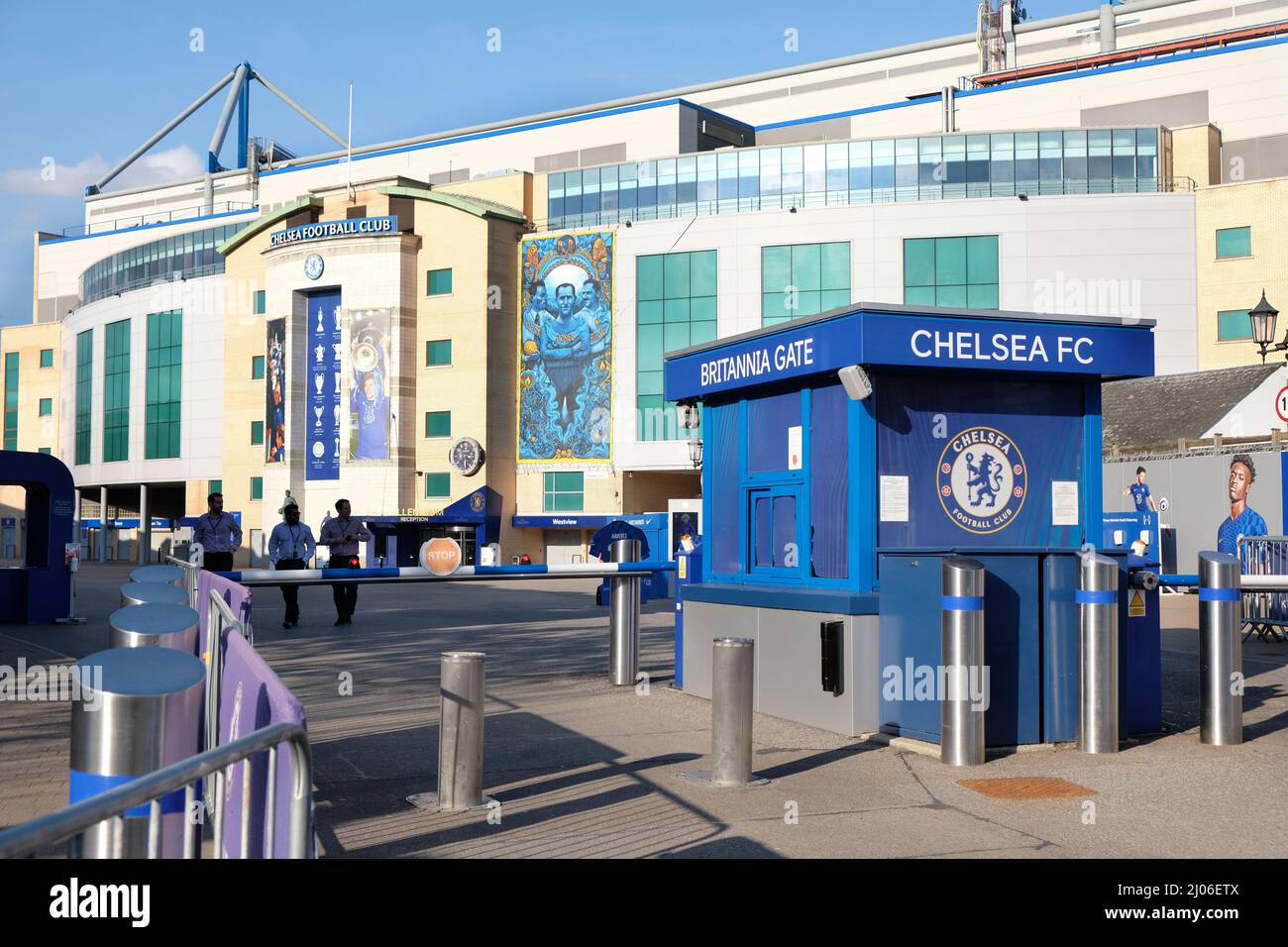 Londra, Regno Unito. Una vista generale del Chelsea Football Club's ...