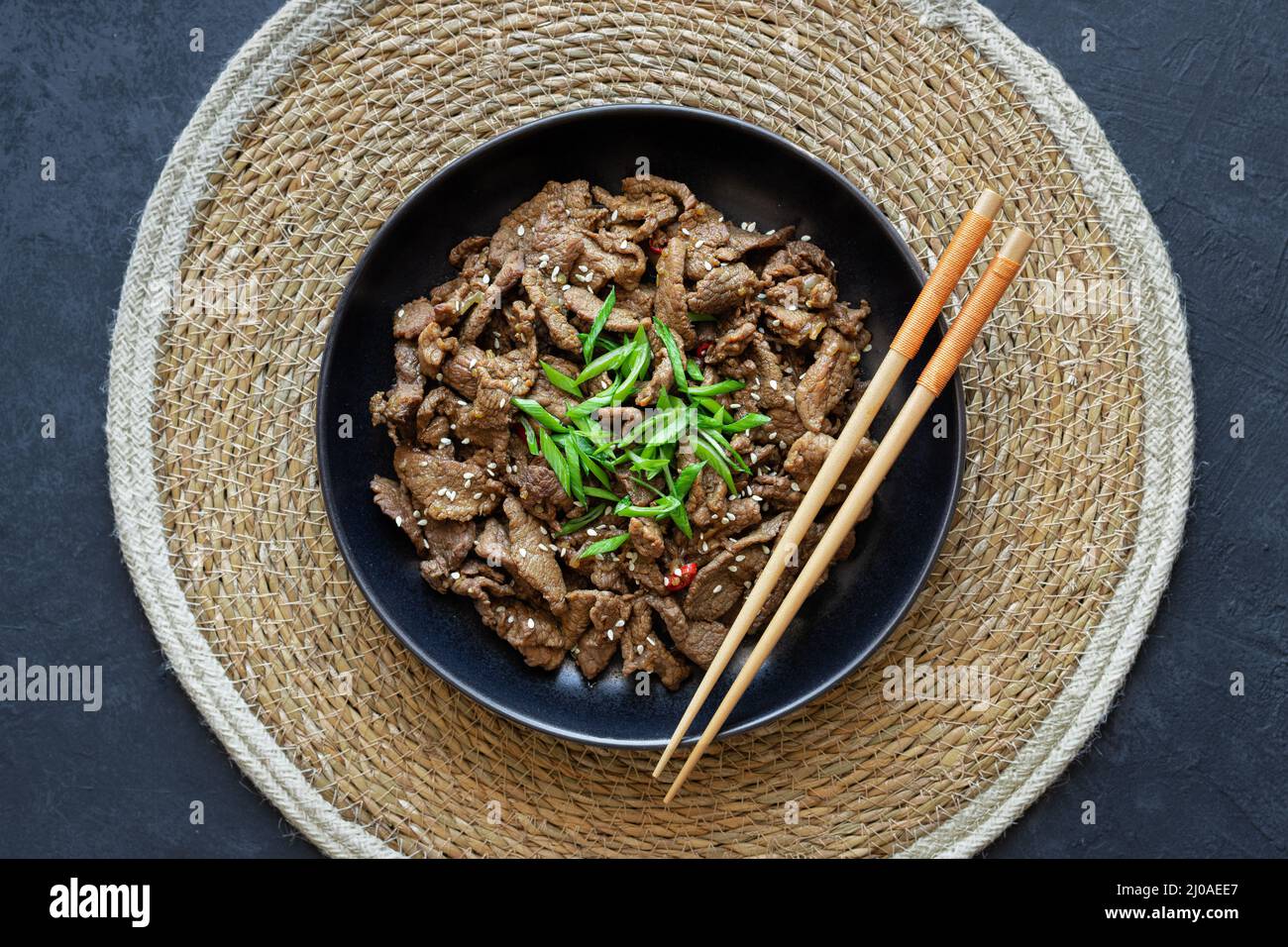 Bulgogi cibo coreano immagini e fotografie stock ad alta risoluzione ...