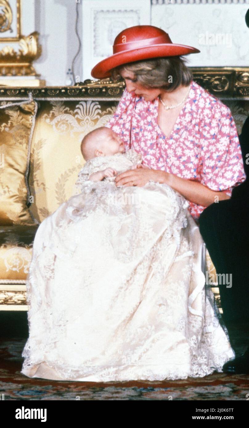 La principessa Diana tiene suo figlio il Principe William tra le ...