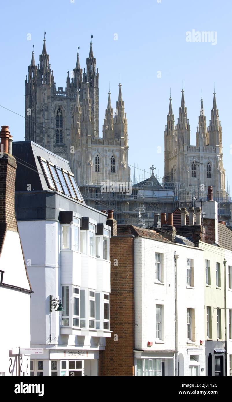 Sito del patrimonio mondiale della cattedrale di canterbury immagini e ...
