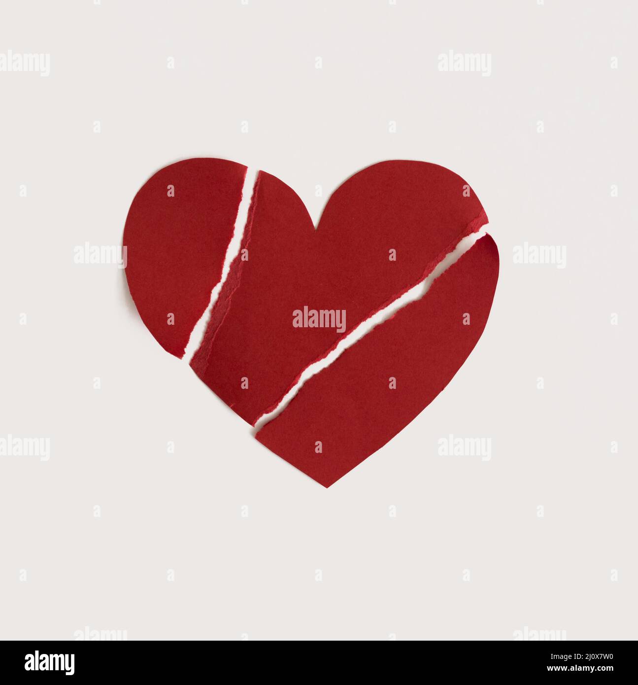 Forma cuore spezzato immagini e fotografie stock ad alta risoluzione ...