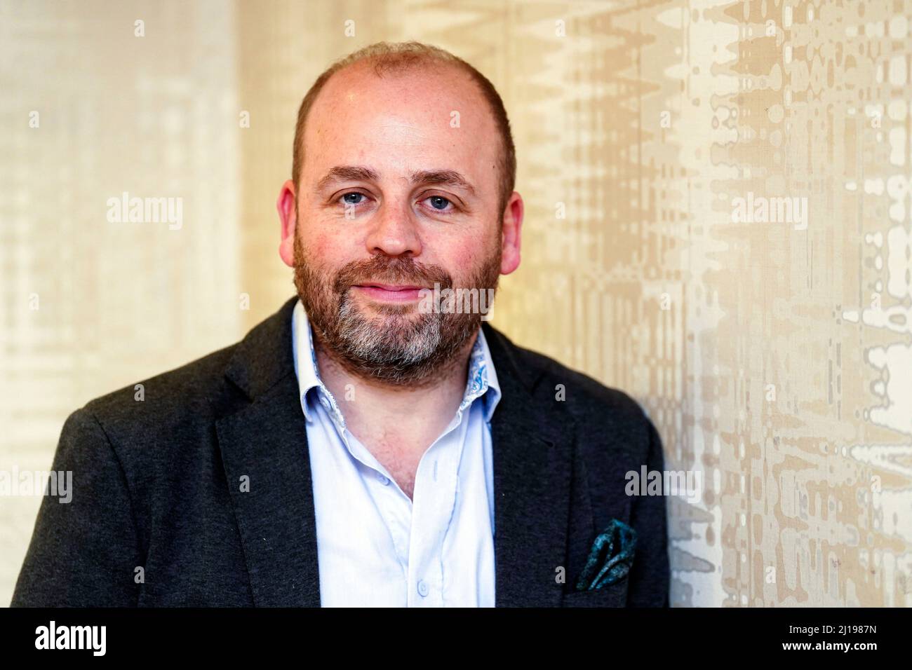 Daniel Burger, CEO di Magen David Adom, all'hotel Hilton London ...