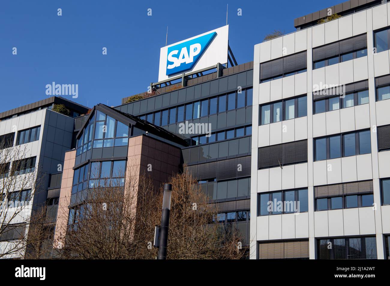Sap headquarters walldorf germany building immagini e fotografie stock ...