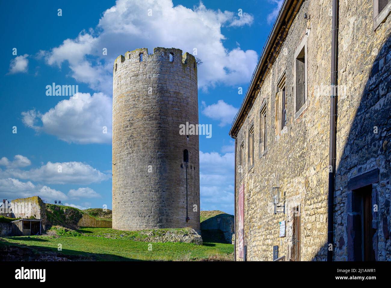 Il castello di Querfurt in Sassonia-Anhalt è il più grande e più antico ...