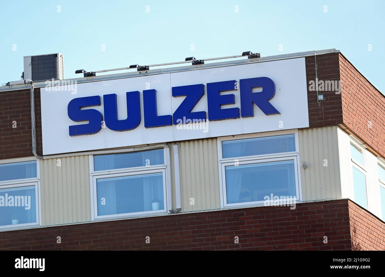 Sulzer a Vadstena, Svezia. Sulzer Ltd. È una società svizzera di ...