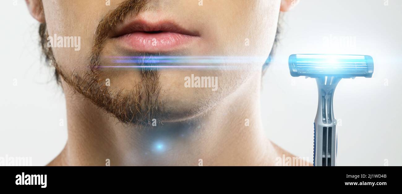 Confronto rasato immagini e fotografie stock ad alta risoluzione - Alamy