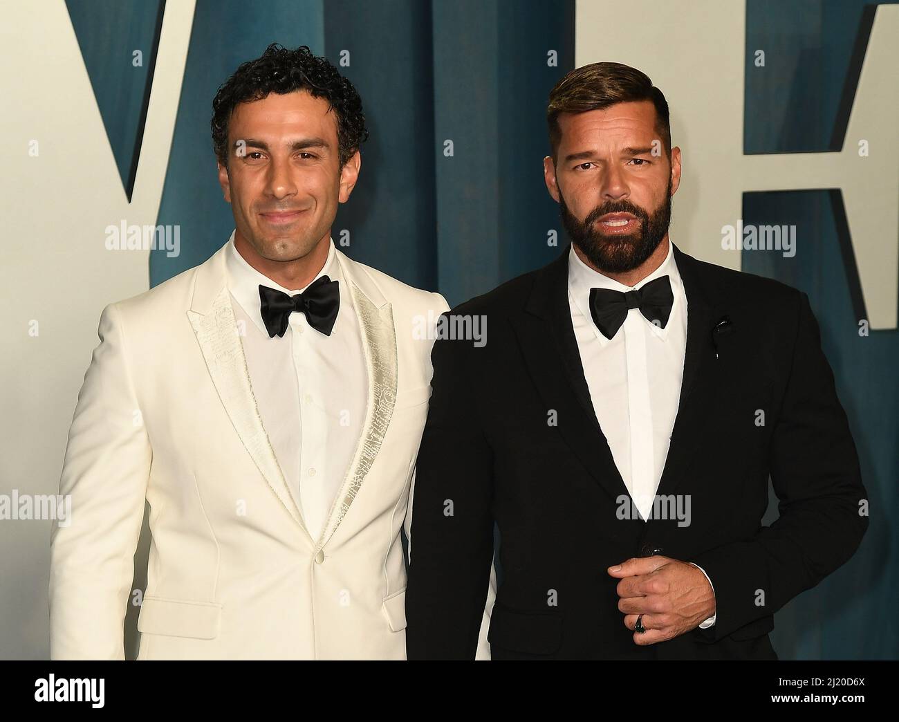 Jwan Yosef, Ricky Martin partecipa al Vanity Fair Oscar Party 2022 al ...