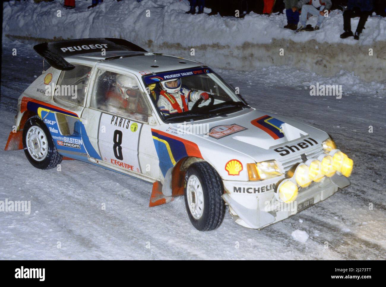 Bruno Saby (fra) Jean Francois Fauchille (fra) Peugeot 205 T16 E2 GrB ...
