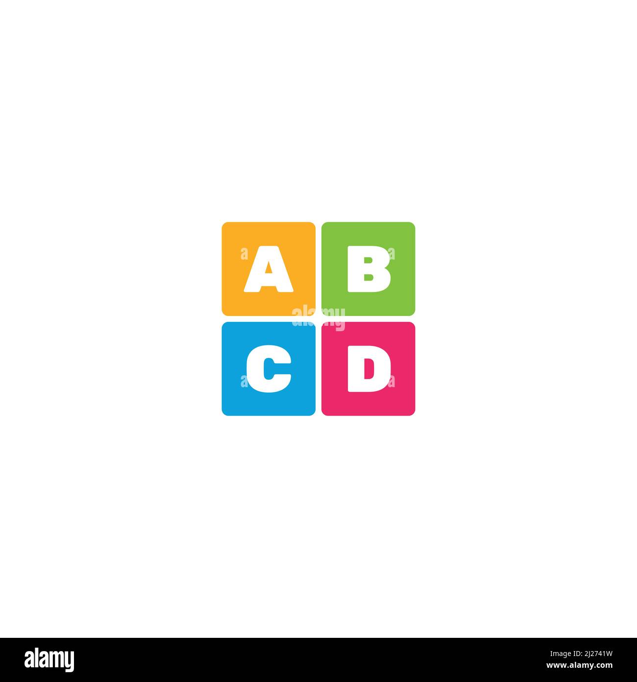 Disegno del logo abcd immagini e fotografie stock ad alta risoluzione ...
