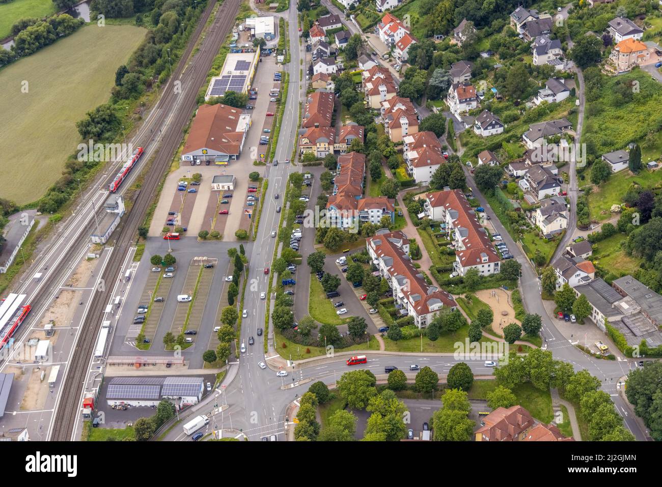 Geplanter umbau harthaer strasse immagini e fotografie stock ad alta risoluzione - Alamy