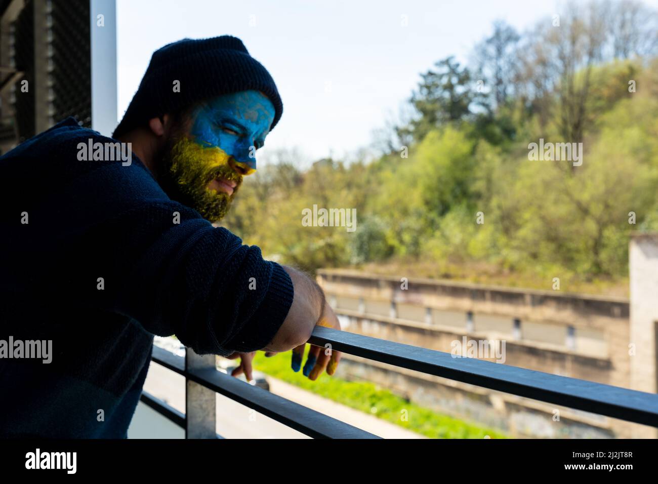 Il concetto Stop war, il conflitto tra Ucraina e Russia. Ritratto di un ...