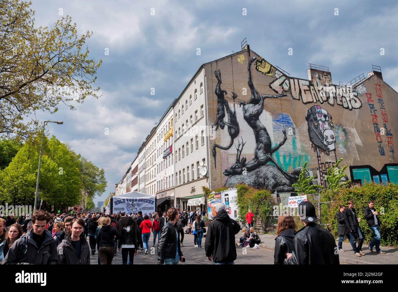 Oranienstrasse kreuzberg berlino germania immagini e fotografie stock ...