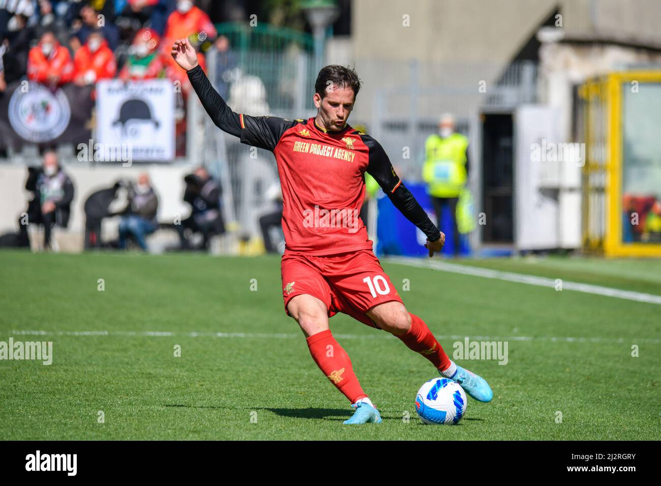 Stadio Alberto Picco, la Spezia, Italia, 02 aprile 2022, Mattia Aramu ...