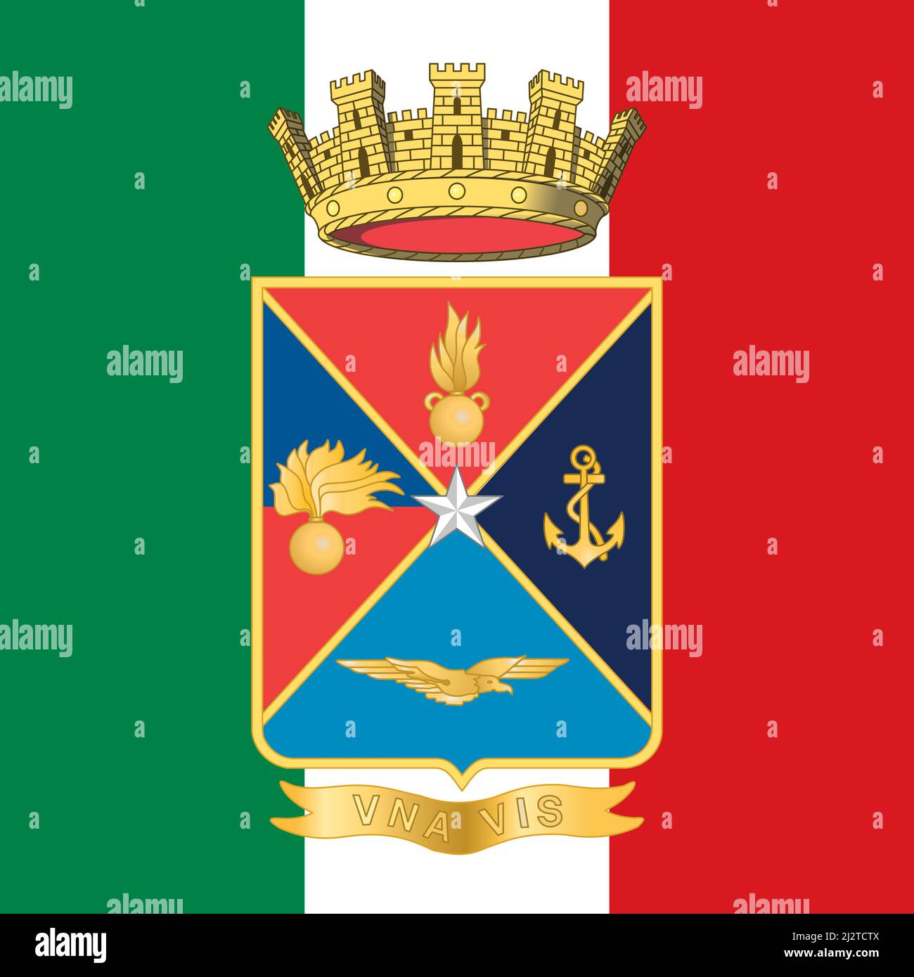 Forze armate italiane Immagini Vettoriali Stock - Alamy