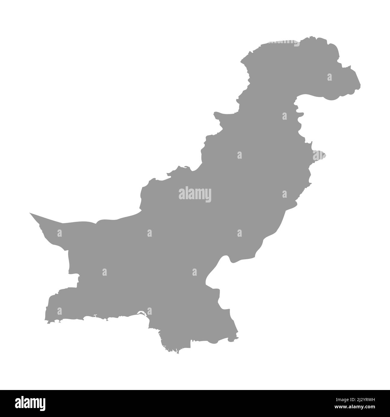 Mappa del pakistan Foto e Immagini Stock in Bianco e Nero - Alamy