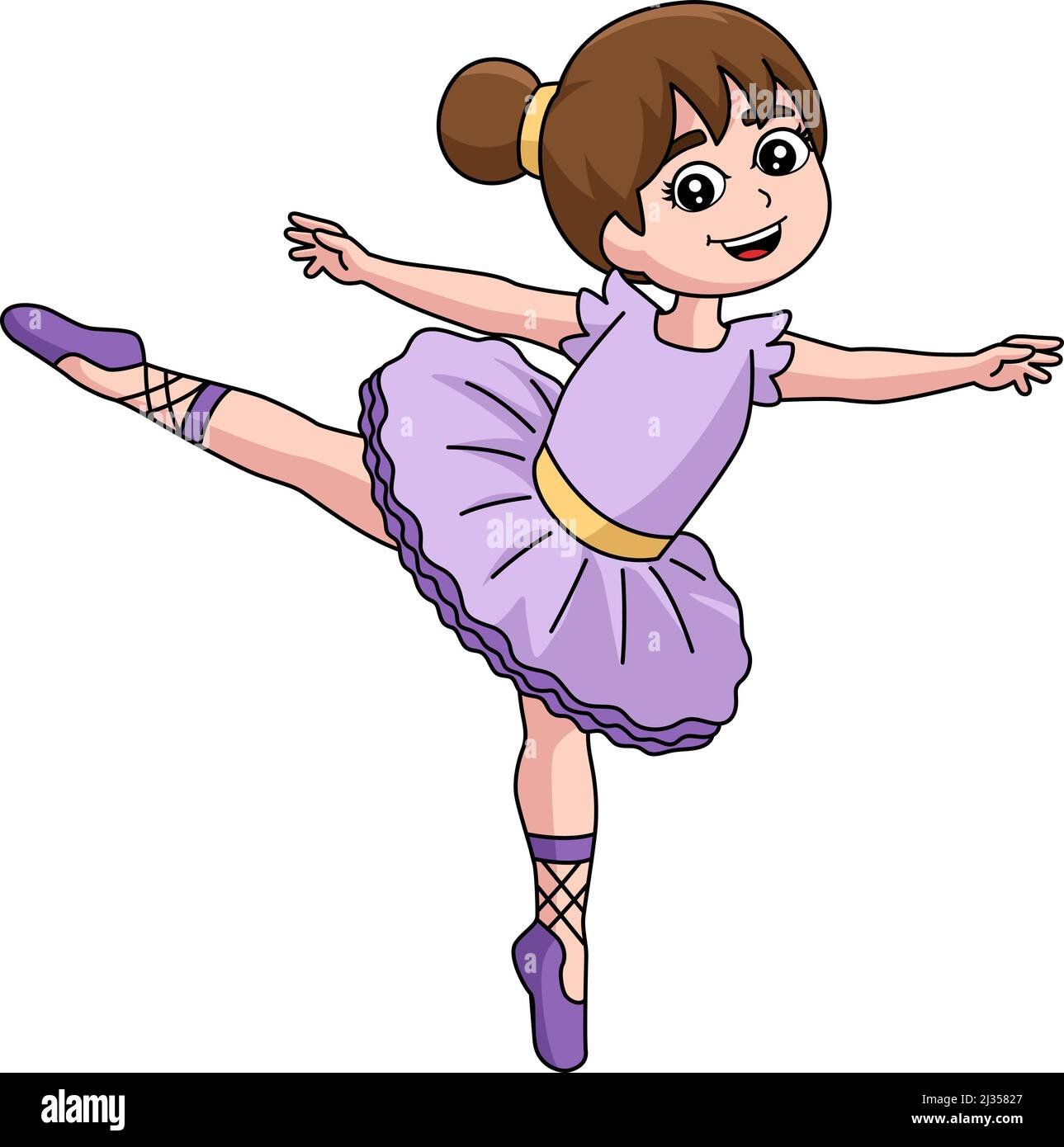 Ballerina cartoni immagini e fotografie stock ad alta risoluzione - Alamy