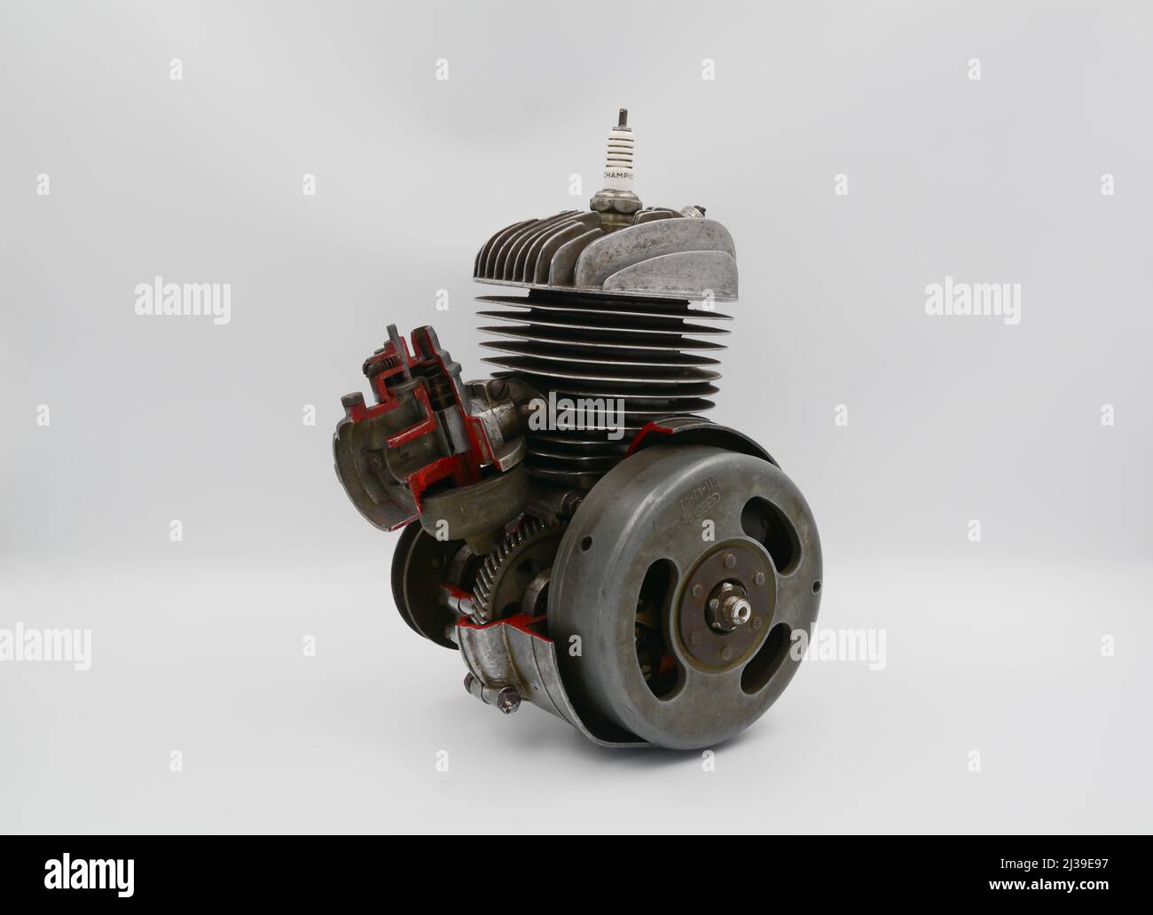 Motore per moto come funziona Un motore per moto Foto stock - Alamy