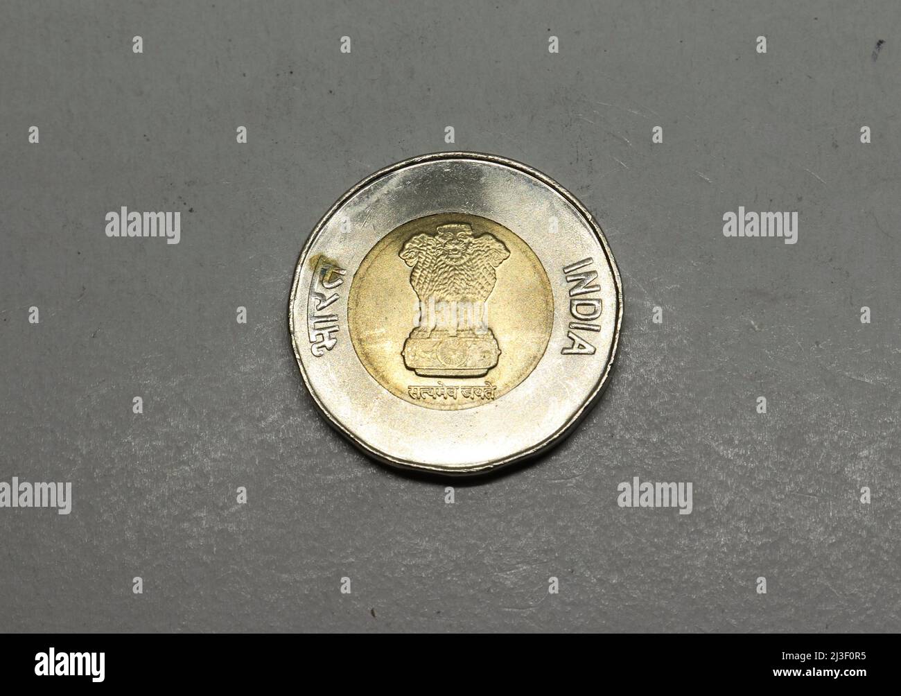 Indische rupie münzen immagini e fotografie stock ad alta risoluzione ...