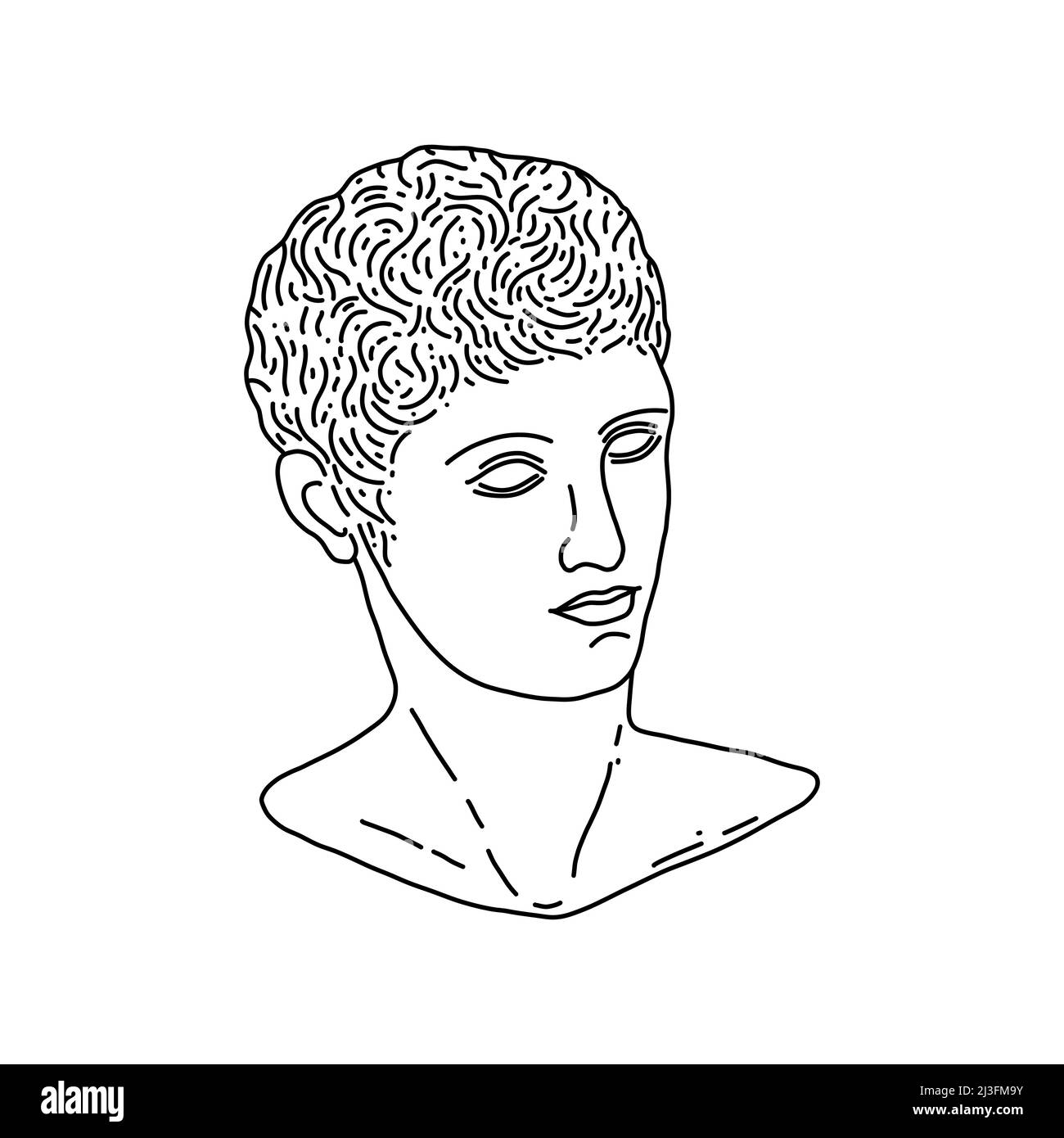 Dio greco scultura greca classica Foto e Immagini Stock in Bianco e ...