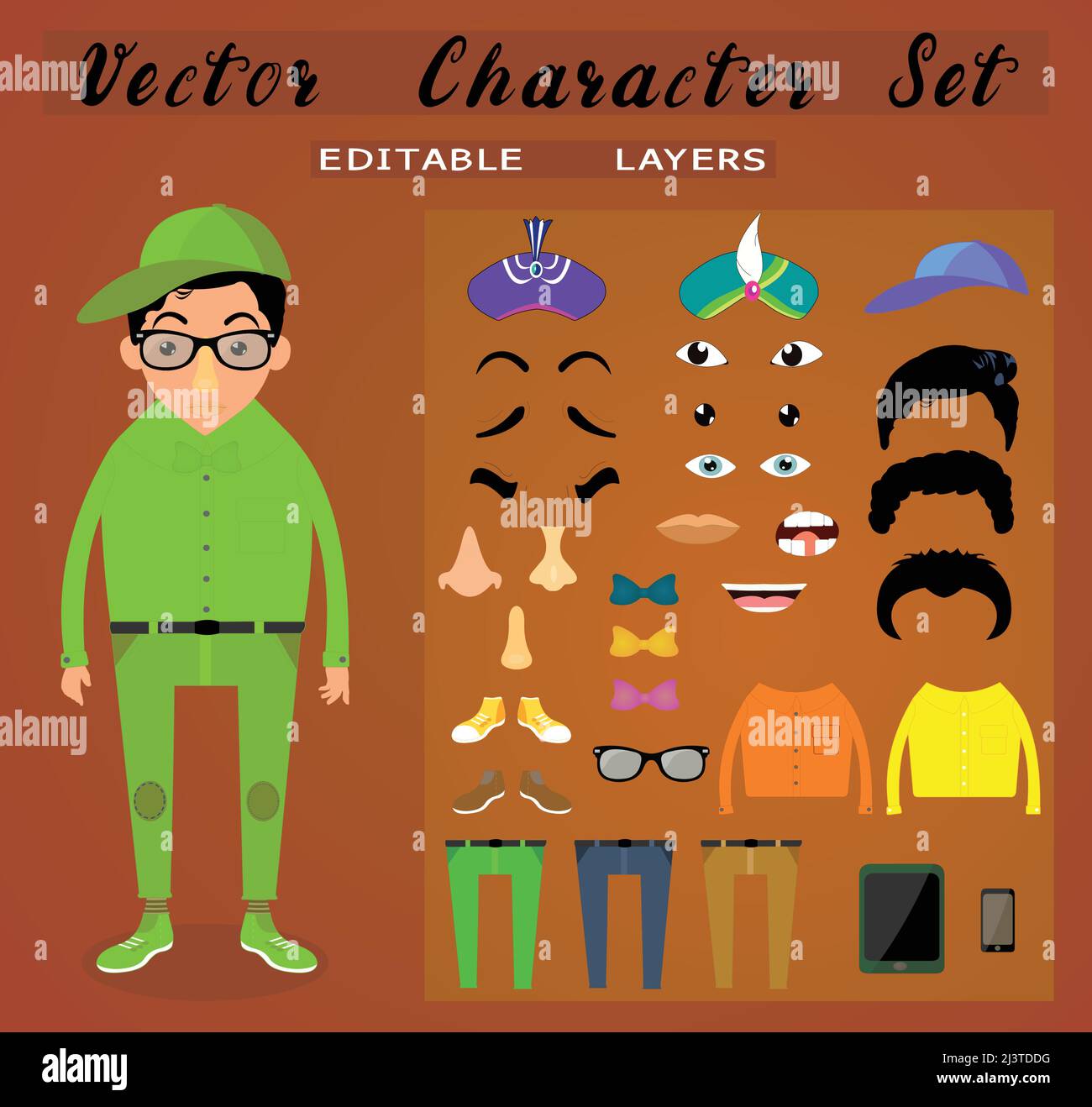 Vector de ilustración de personaje de dibujos animados immagini e ...