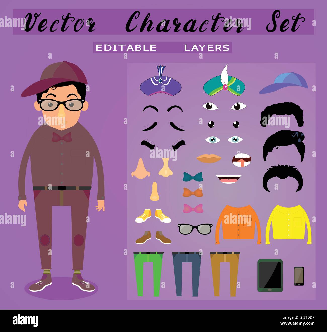 Vector de ilustración de personaje de dibujos animados immagini e ...