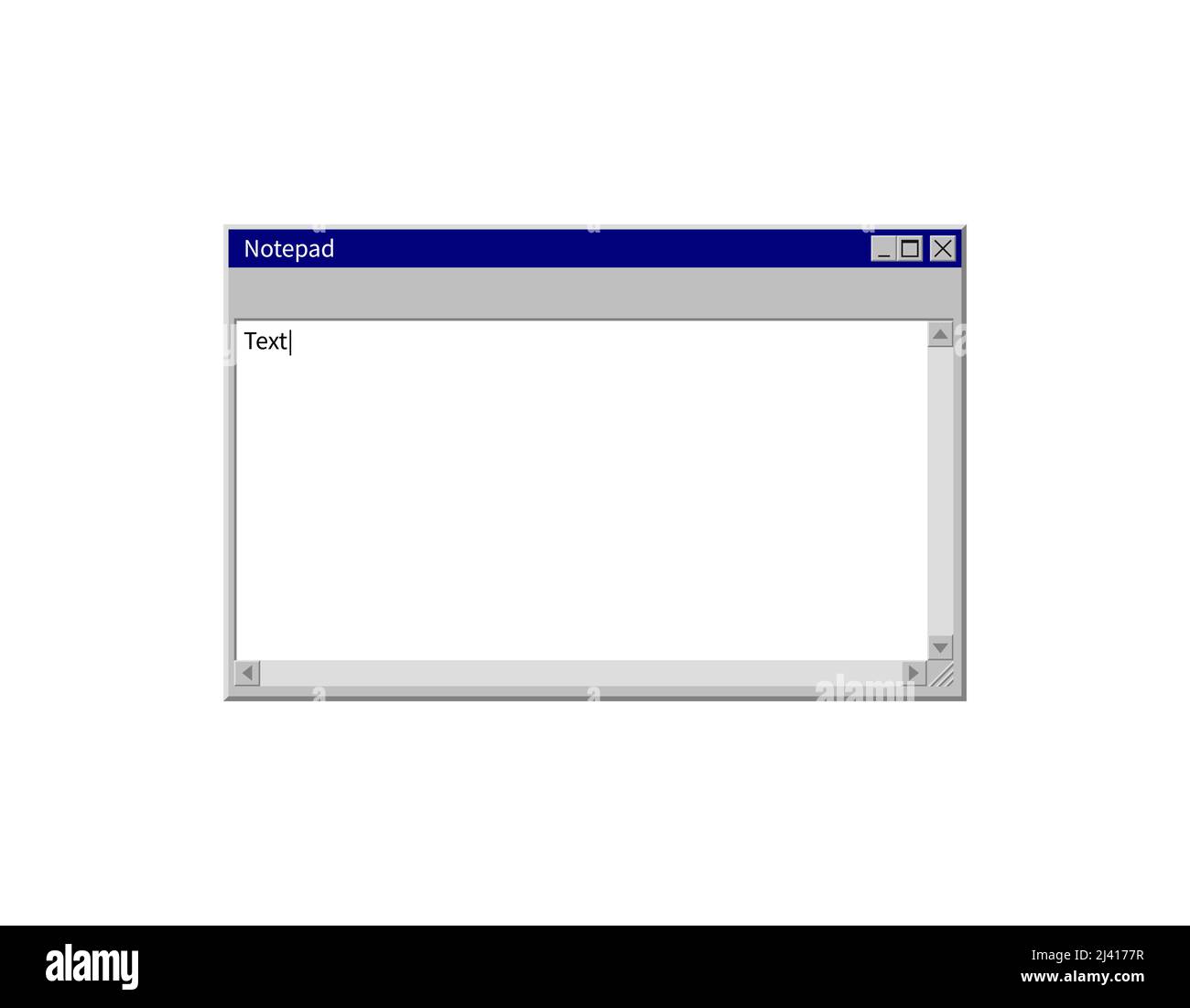 Software windows 95 Immagini Vettoriali Stock - Alamy