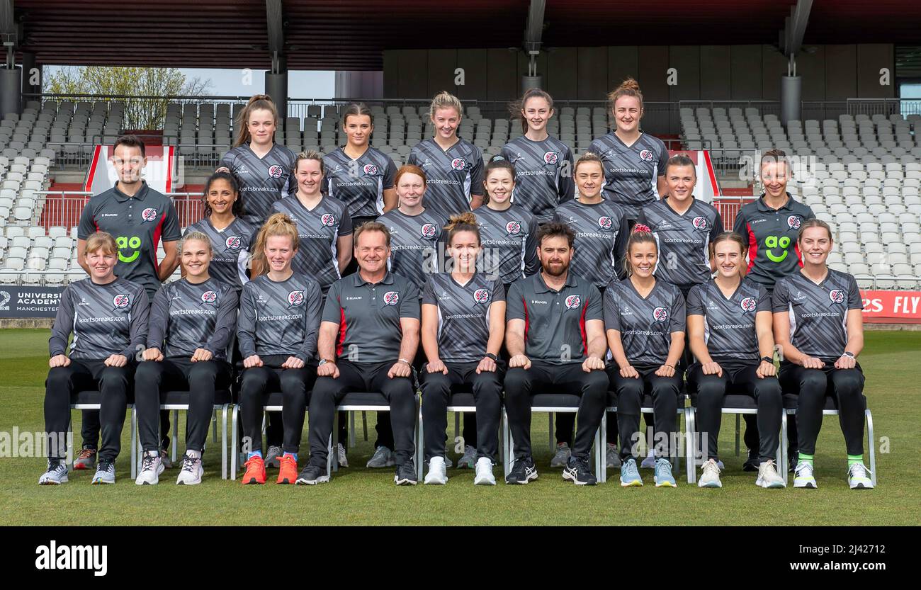 Immagine del team Lancashire Thunder (fila posteriore da sinistra a ...