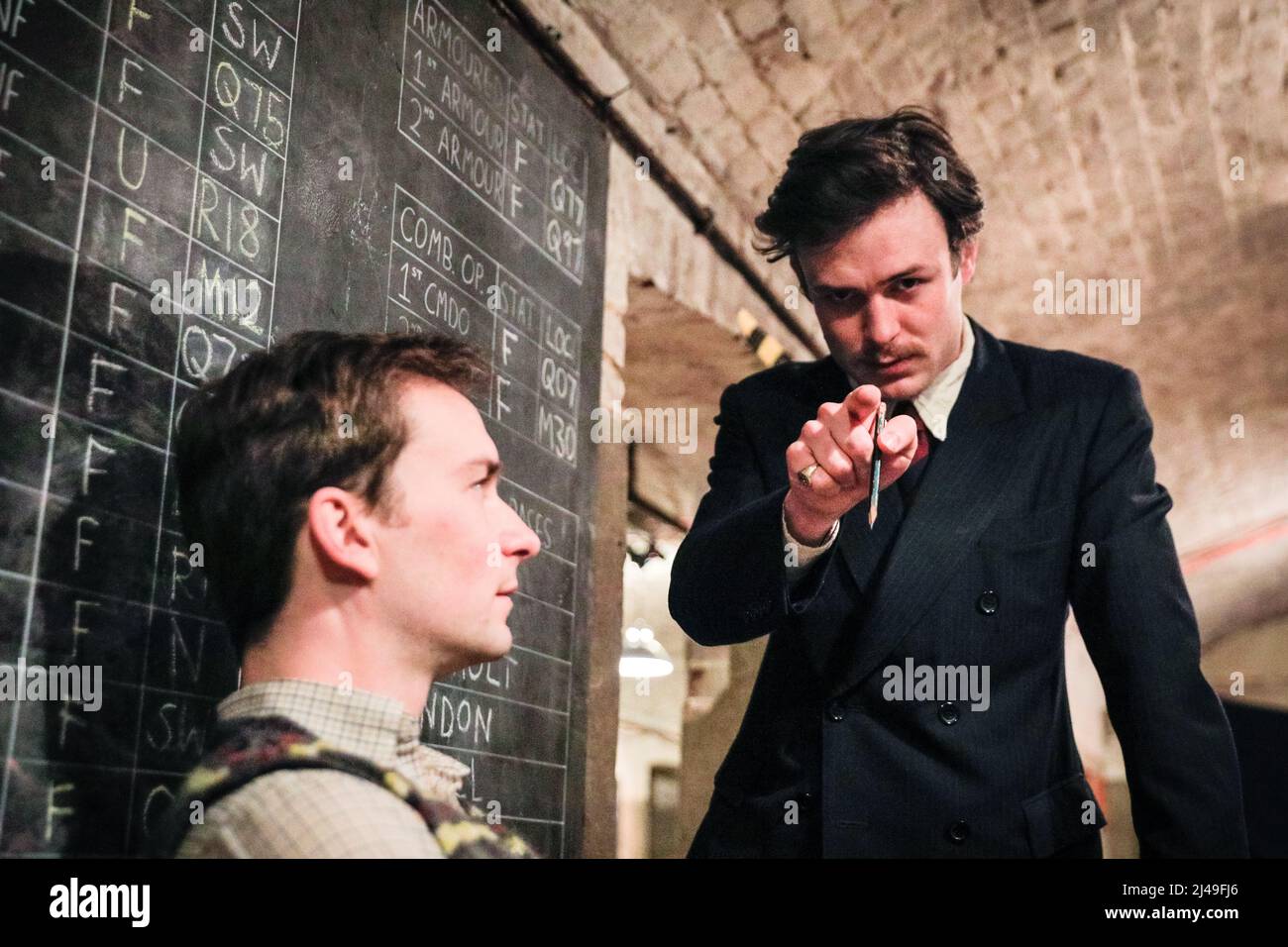 Londra, Regno Unito, 13th aprile 2022. Christopher Styles e Timothy ...