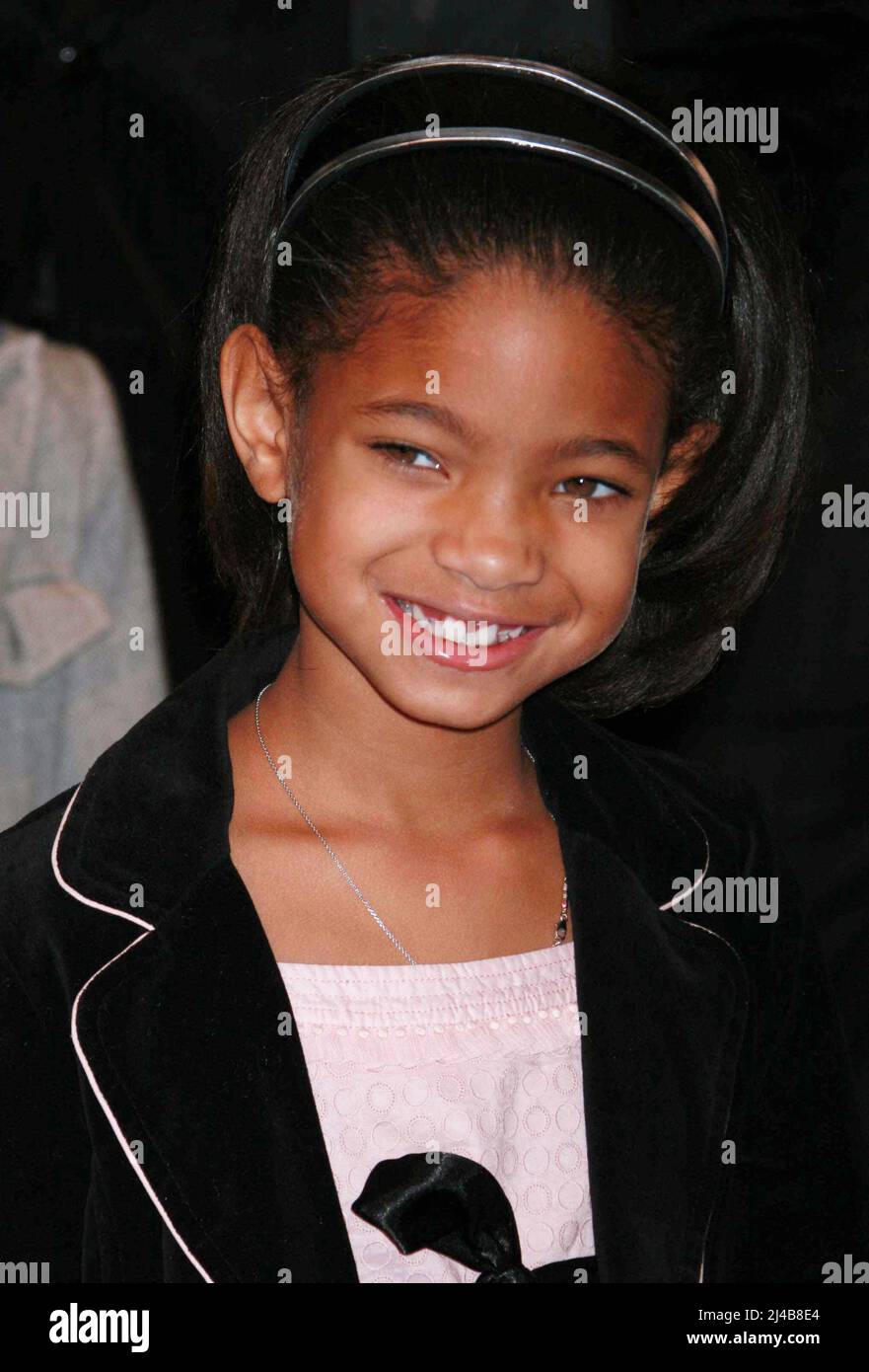 Willow Smith, figlia di Will Smith e Jada Pinkett Smith, partecipa alla ...
