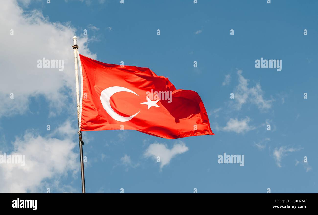 Bandiera ondulata della turchia immagini e fotografie stock ad alta ...