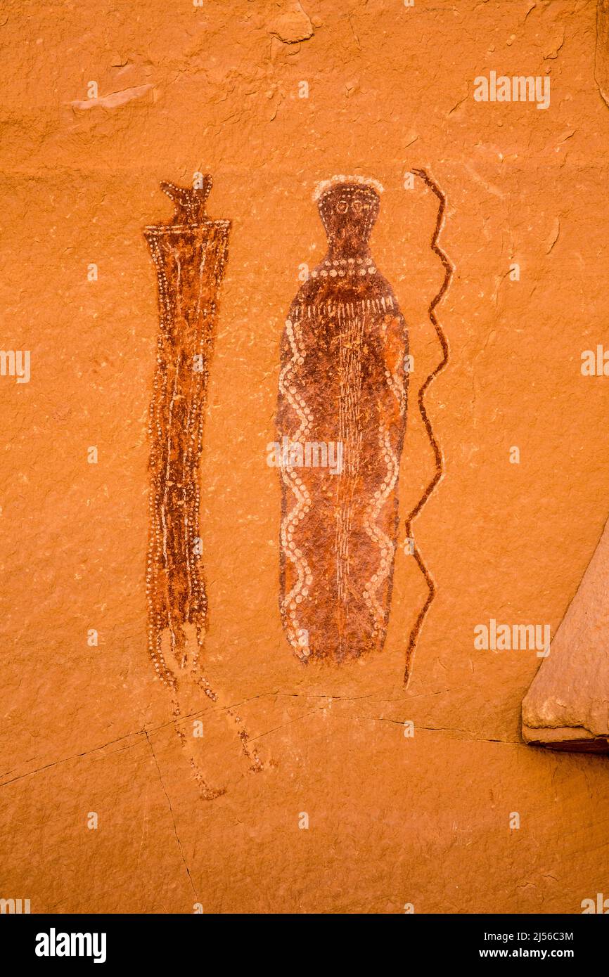 Il Perfect Panel è un antico pannello di pittogrammi di arte rupestre ...