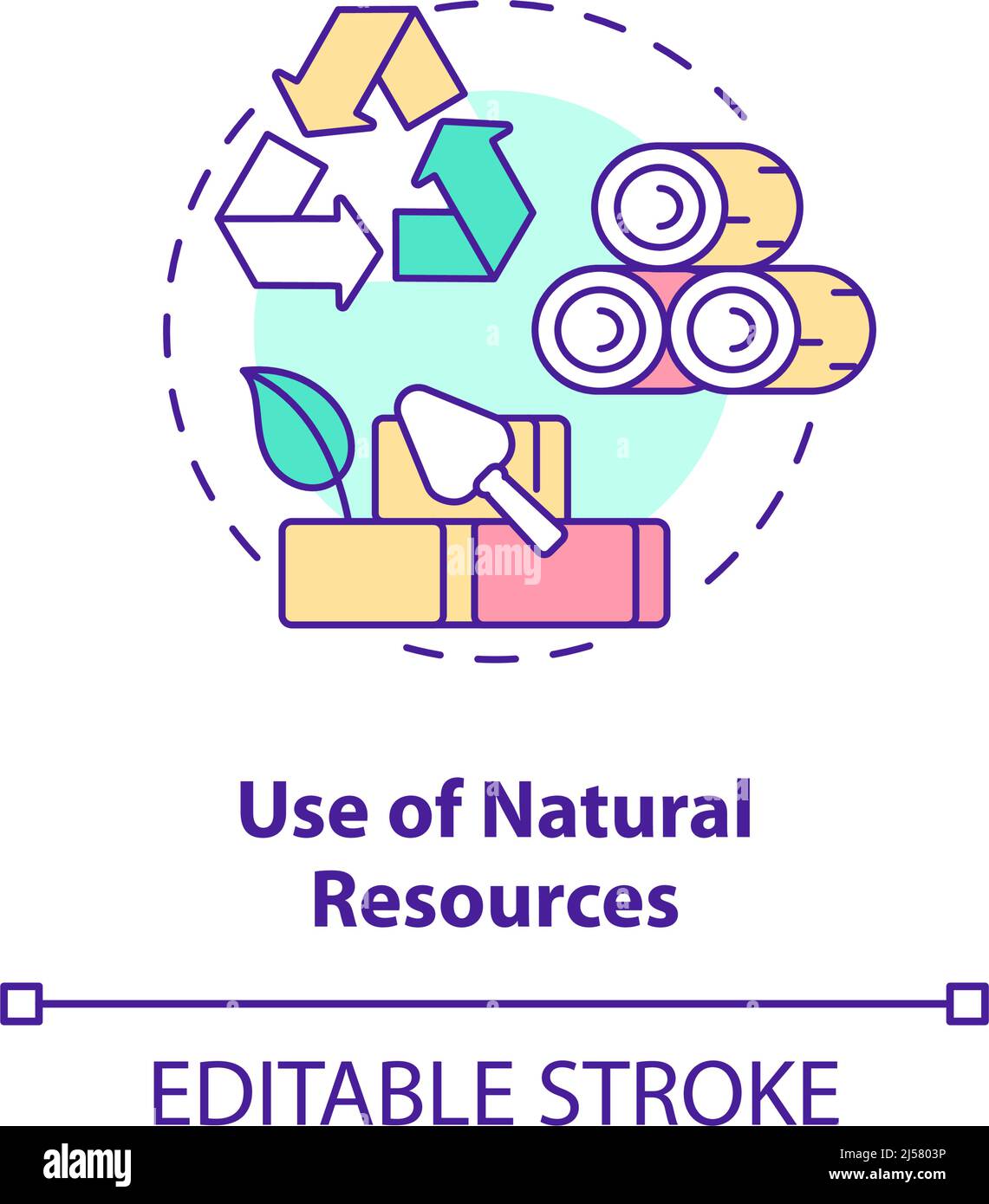 Ospitare le risorse naturali Immagini Vettoriali Stock - Alamy