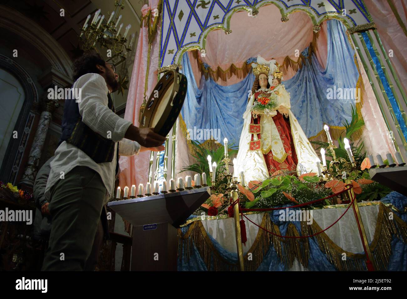 22 aprile 2022, Pagani, Campania/Salerno, Italia: Pagani, Salerno ...