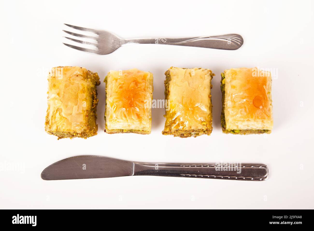 Baklava con pistacchio, uno dei più bei dessert della cucina turca e ...