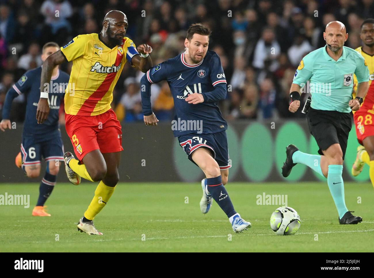 Parigi Saint-Germain Lionel messi durante la Ligue 1 Paris Saint ...