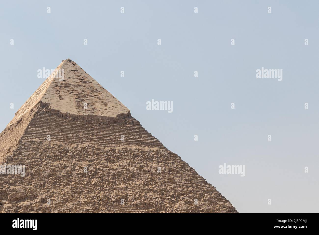 La piramide di Khafre di Chefren è la seconda più alta delle antiche ...