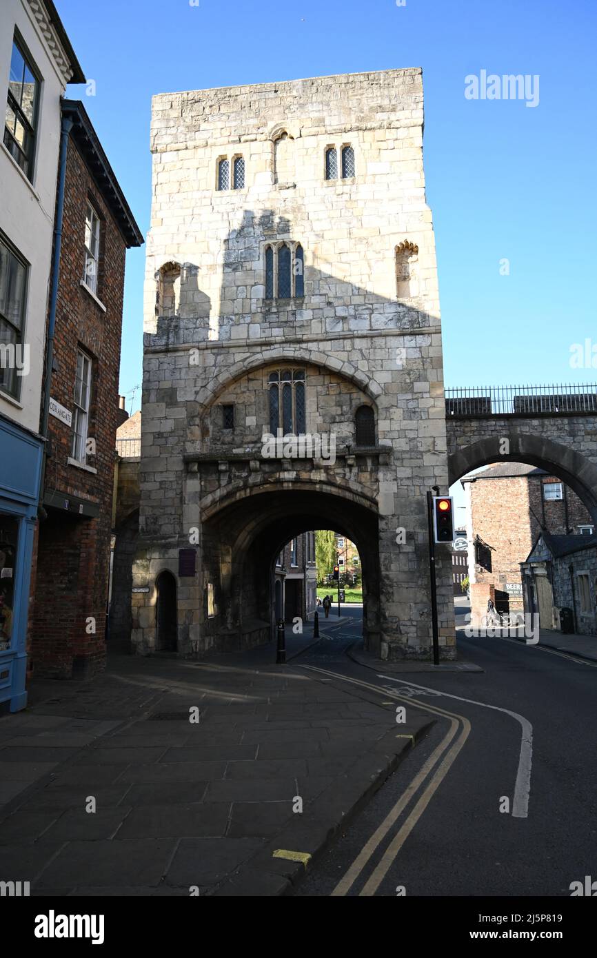Architettura medievale di york immagini e fotografie stock ad alta ...