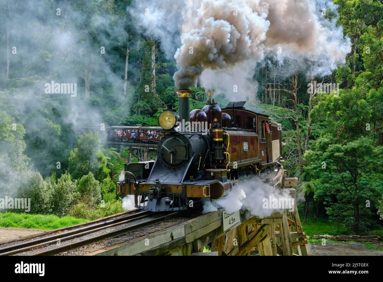 Puffing billy melbourne immagini e fotografie stock ad alta risoluzione ...